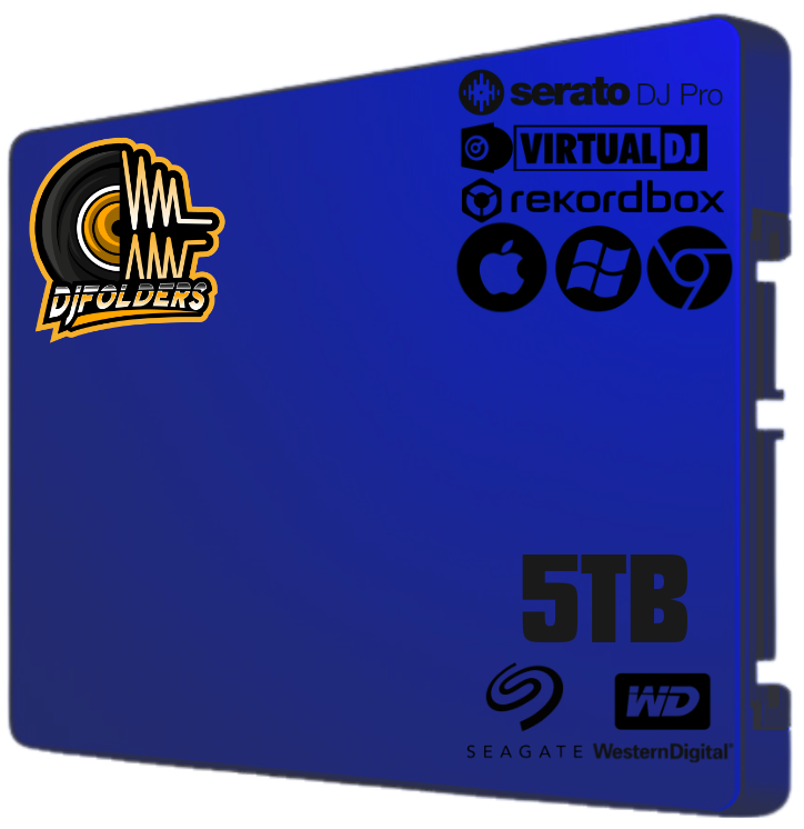 5TB Dj Ready Hard Drive(1.8tb) – DJFOLDERSHDD