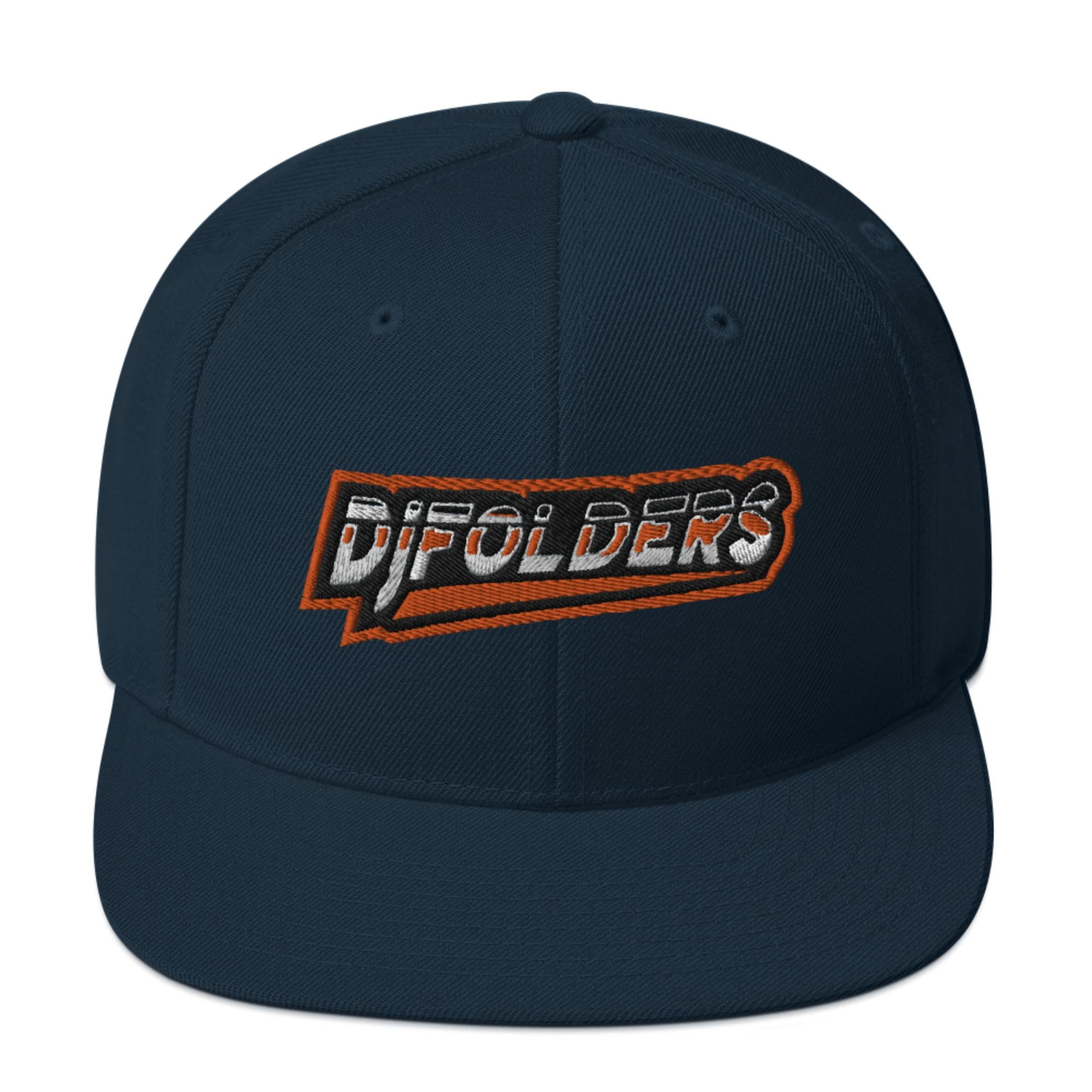 Snapback Hat [Embroidered] – DJFOLDERS.COM